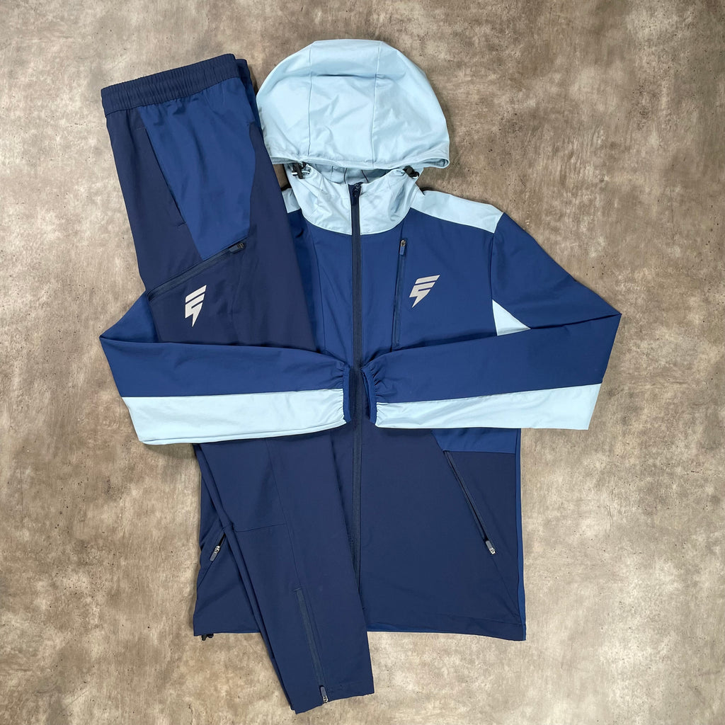 ELUDE APEX TRACKSUIT - NAVY/BLUE – Mode Trendz